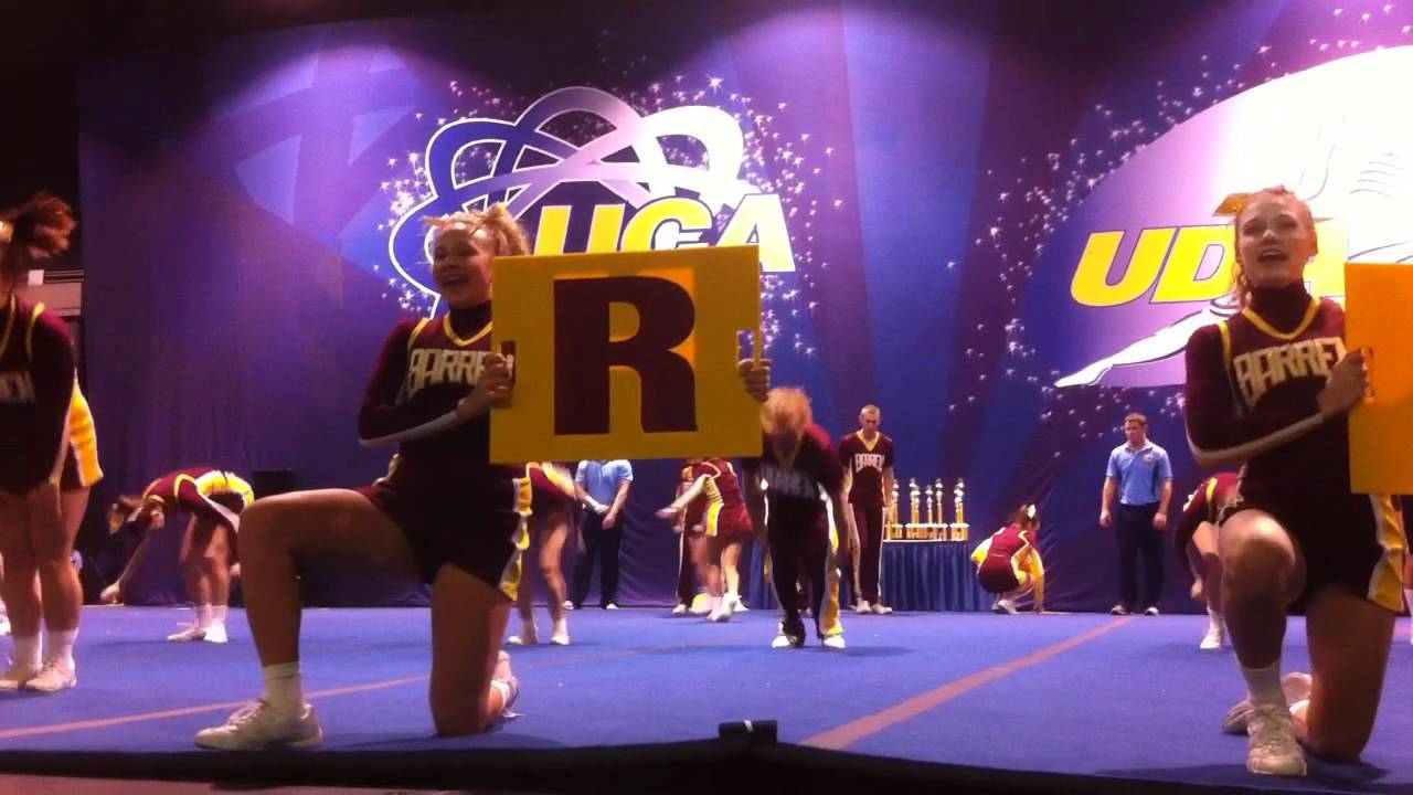 BCHS Cheer Bluegrass Regionals - YouTube
