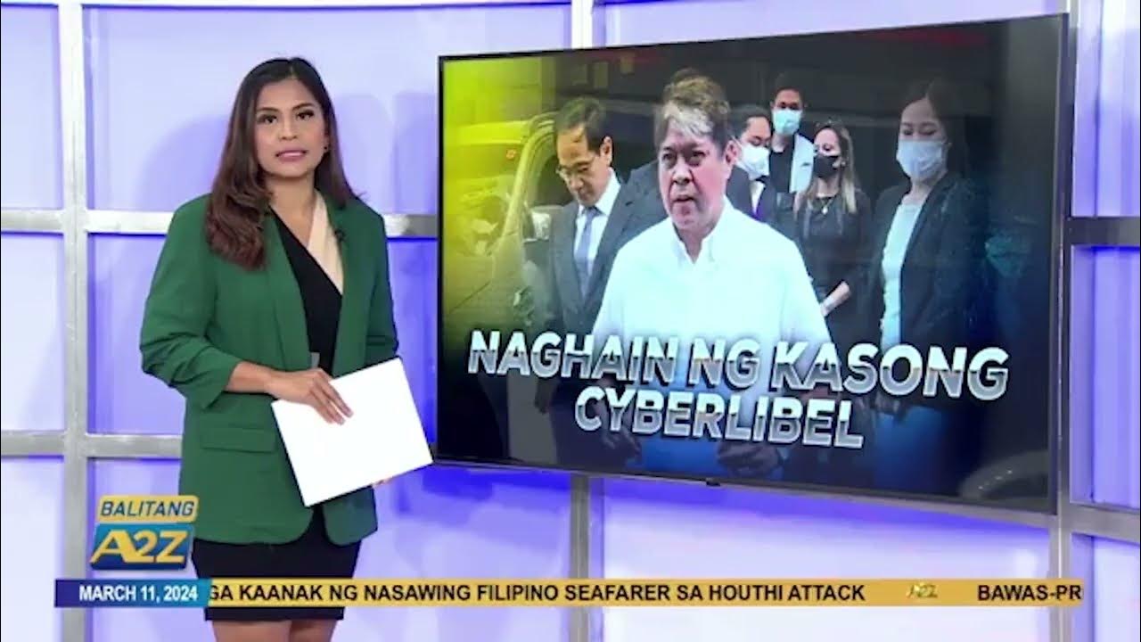 Balitang A2Z | DATING SEN.PANGILINAN,NAGHAIN NG KASONG CYBERLIBEL VS "BUNGANGERA TV" YOUTUBE ...