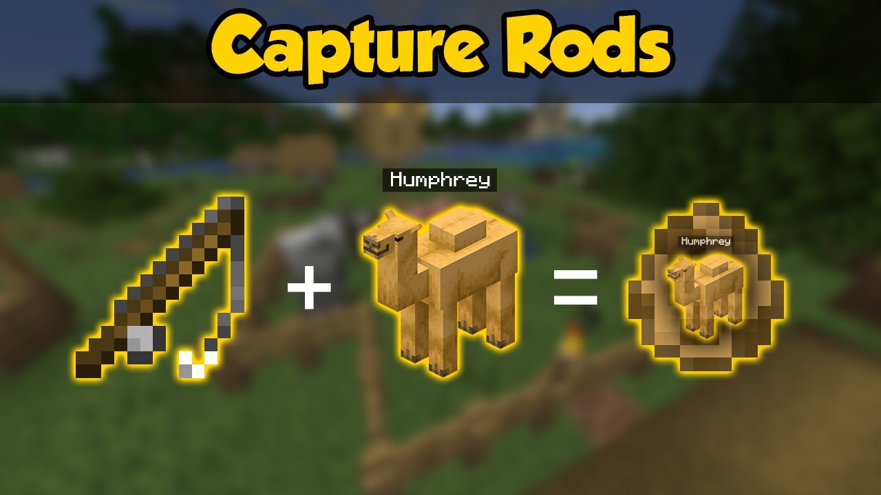 Capture Rods | Datapacks by Shroomy - YouTube