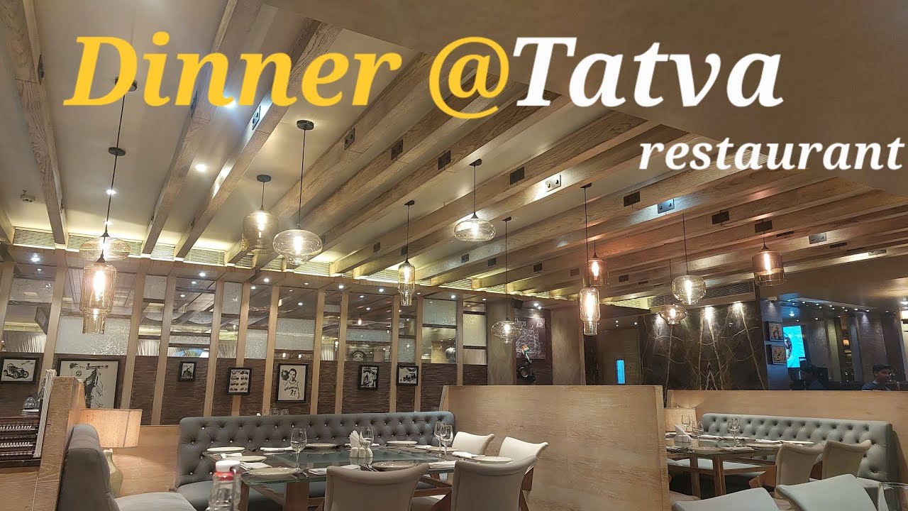 dinner at tatva restaurant #purevegrestaurant #hyderabad #veg ...
