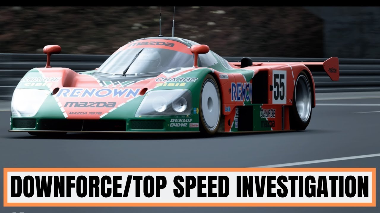 How Much Does Downforce Affect Your Top Speed? (GT SPORT) - YouTube
