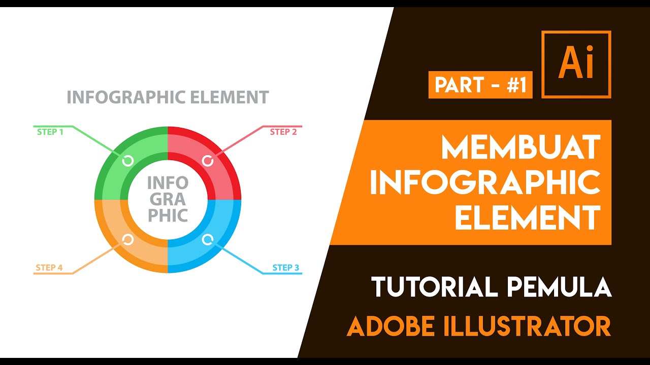 Begini Caranya Kalau Mau Bikin Infografis Element Menggunakan Adobe ...