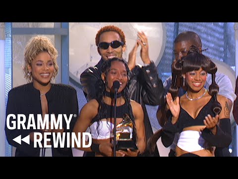TLC Takes Home The GRAMMY For Best R&B Album For 'Fanmail' In 2000 | GRAMMY Rewind