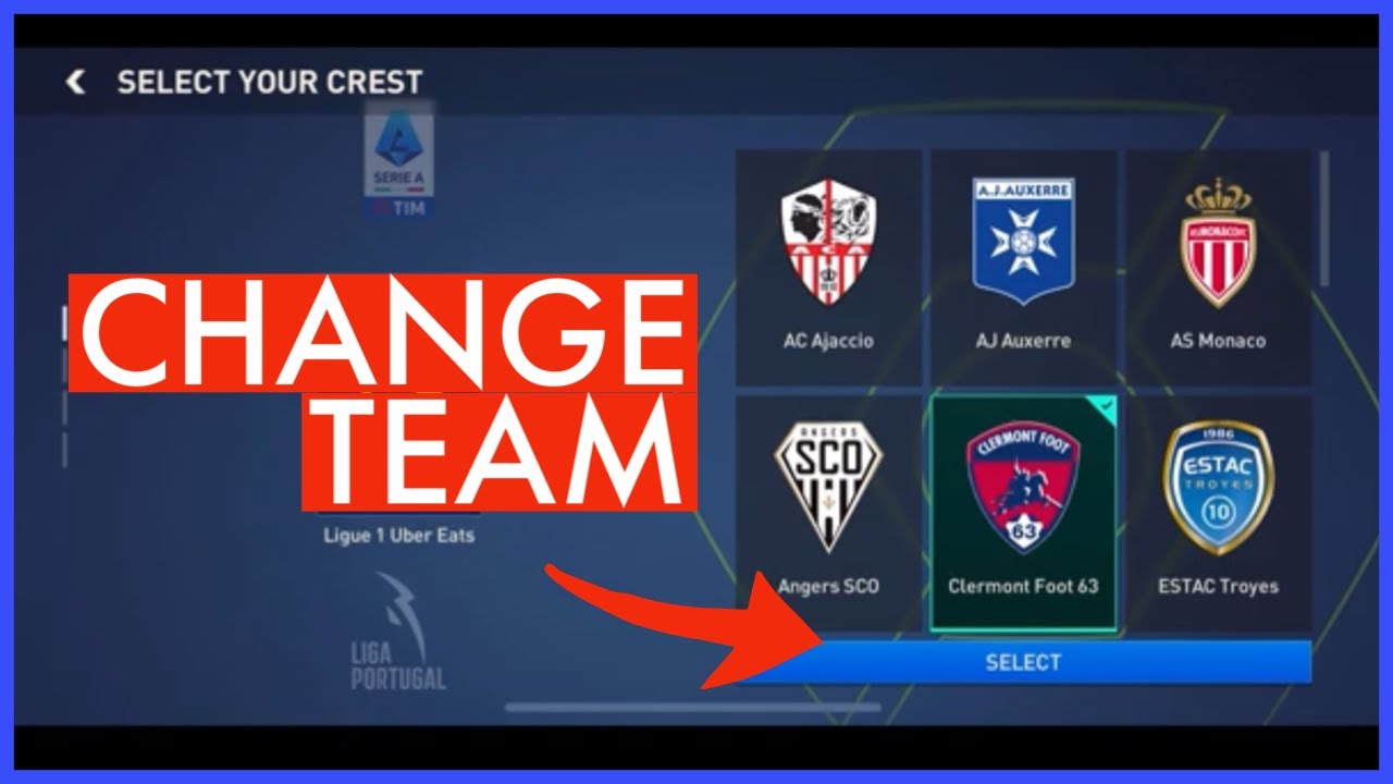 How to Change Team in FIFA Mobile 2023? - YouTube