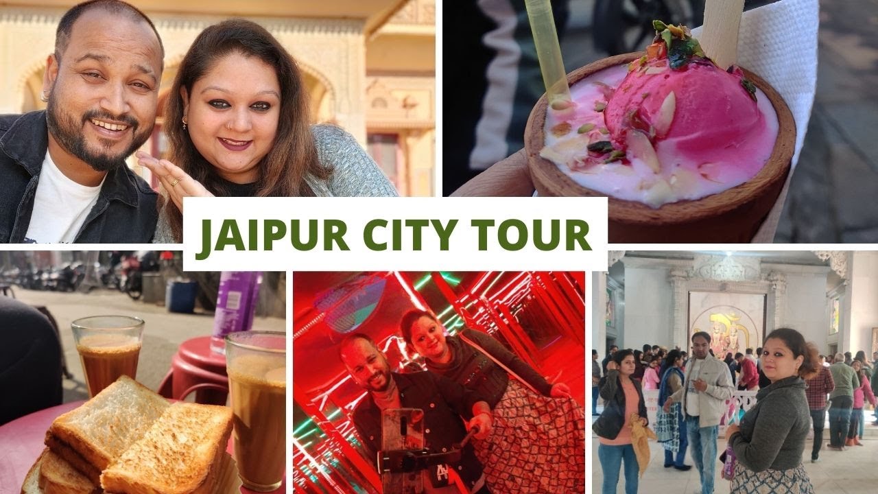 Jaipur City tour || Some fun activities in Jaipur town - YouTube