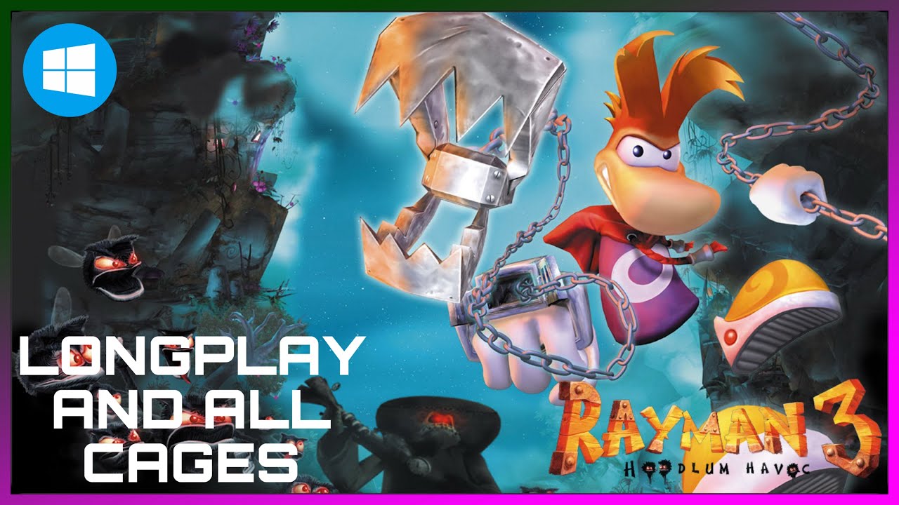 Rayman 3: Hoodlum Havoc (PC) + All Cages - Longplay - YouTube