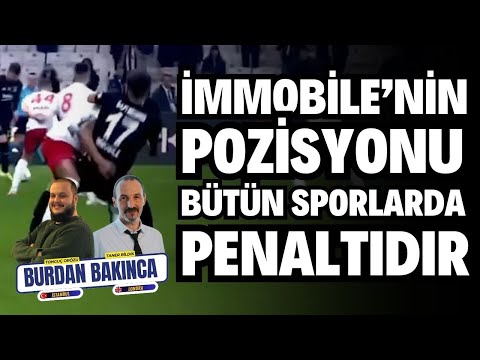 İmmobile'nin pozisyonu her spor dalında penaltıdır