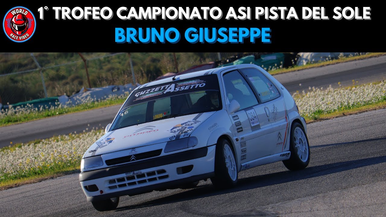 Bruno Giuseppe 1° Trofeo Campionato Asi Pista Del Sole 2024 - YouTube