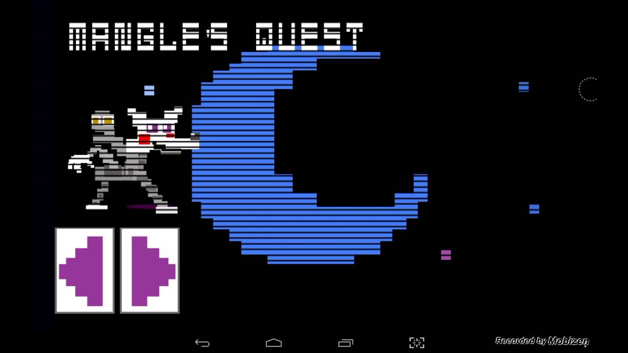 Mangle's Quest Fnaf 3 minigame (iOS/android) - YouTube