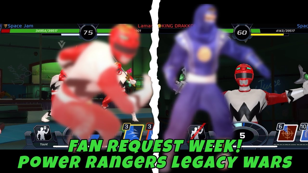 FAN REQUEST WEEK: LEO, BILLY AND LEO! POWER RANGERS LEGACY WARS - YouTube