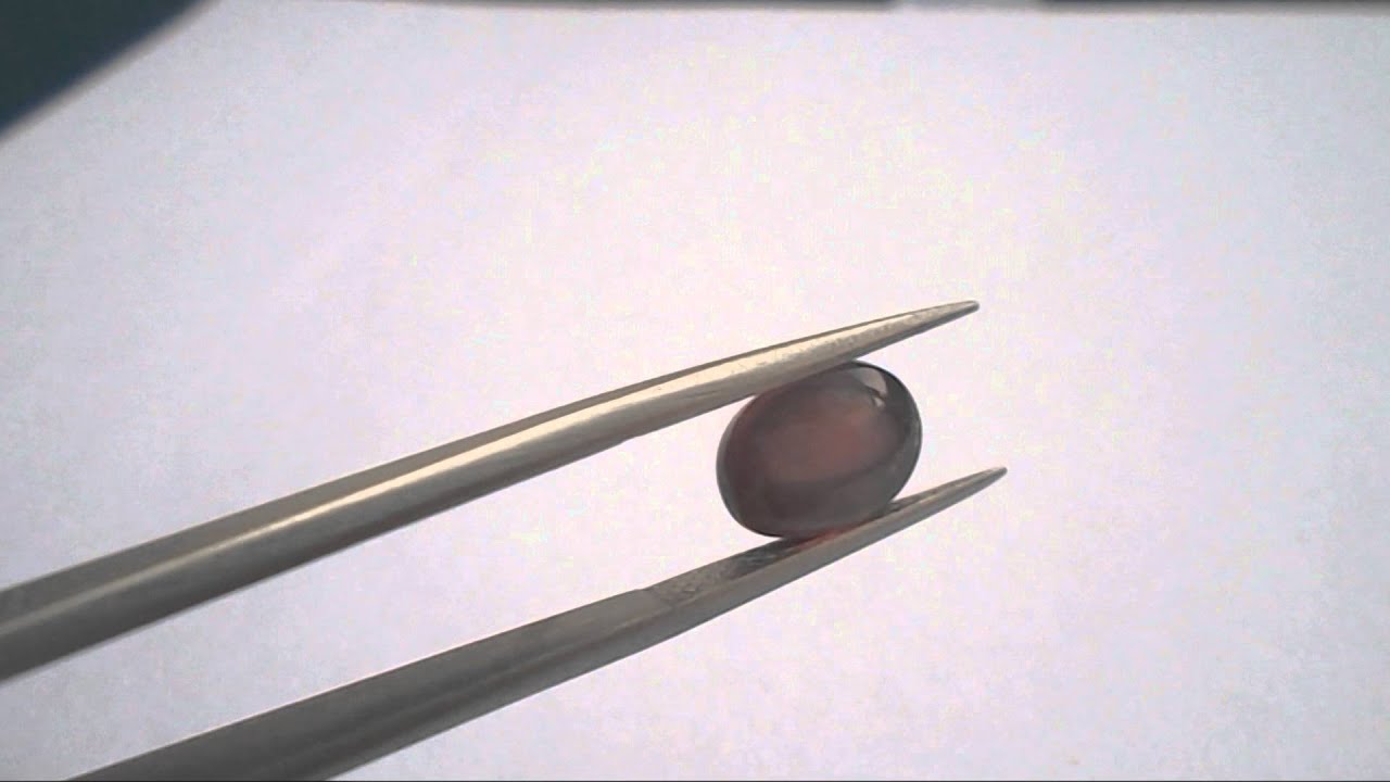 Rubin cabochon 1zxcv - YouTube