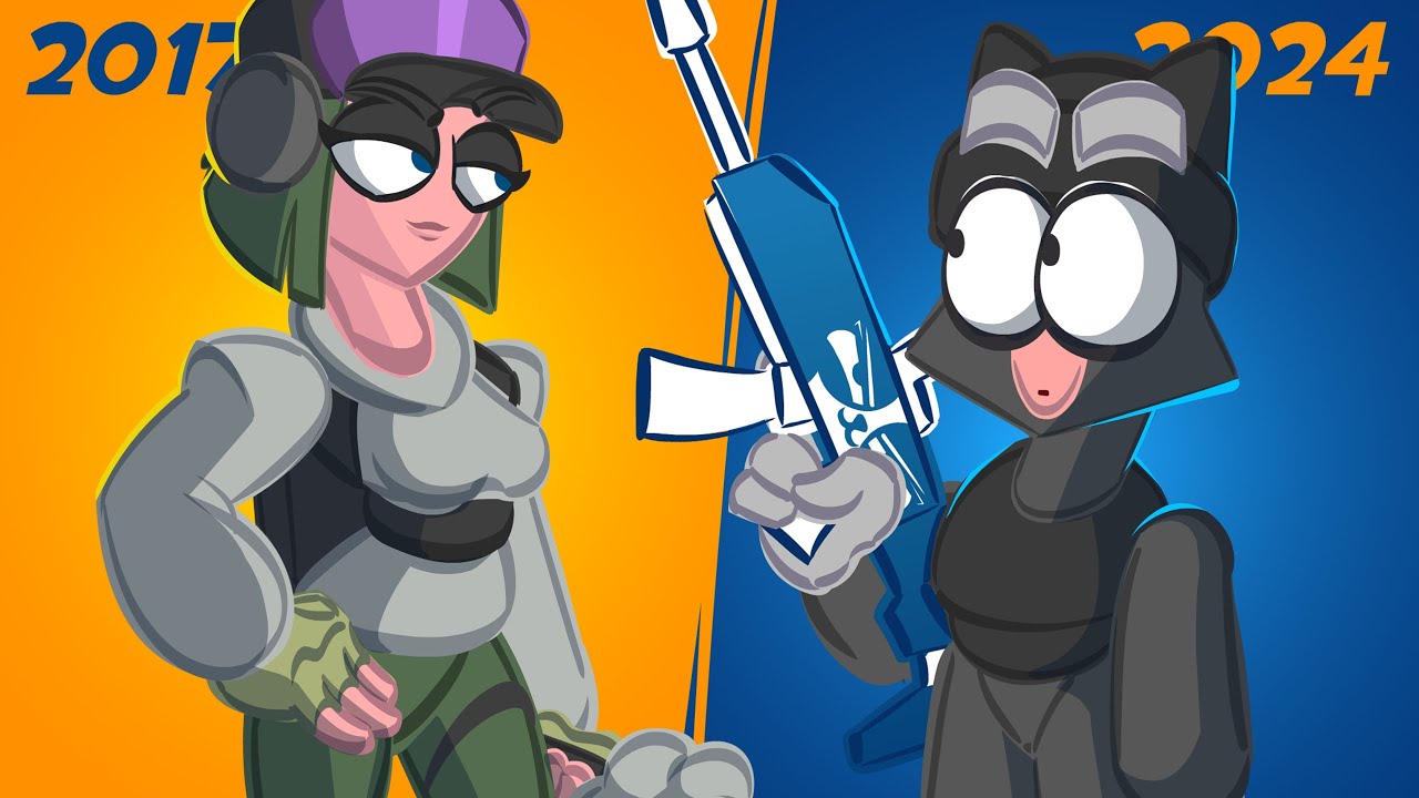 Ela in Siege | NOW vs THEN - YouTube