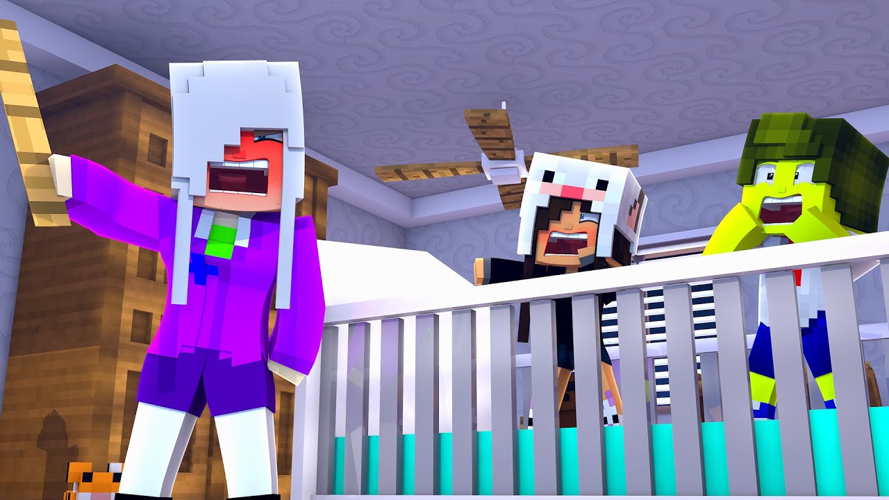 Minha BabÁ É Professora Malvada No Minecraft Youtube