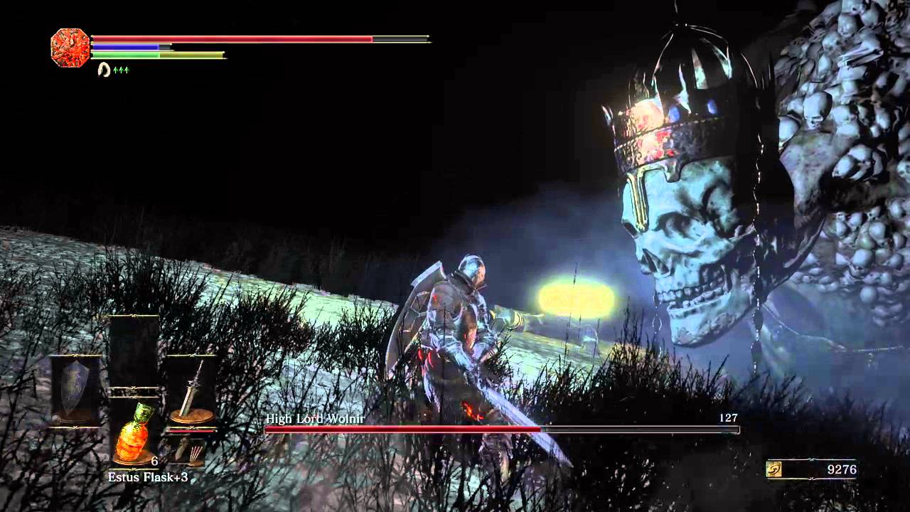DARK SOULS™ III High Lord Wolnir Boss Fight - Solo - First Try - YouTube