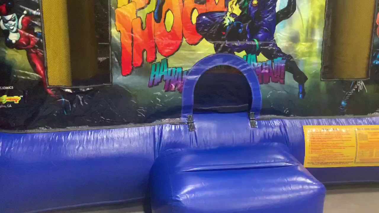 Batman inflatable bounce house rental from About to Bounce Inflatable ...