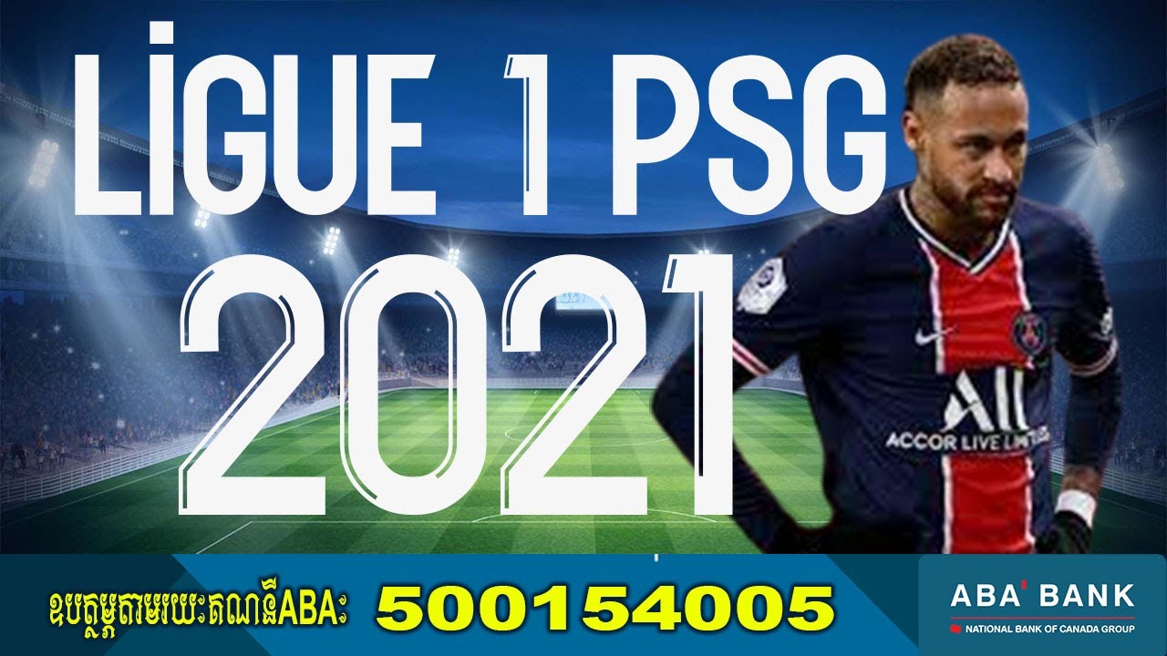 Ligue 1 PSG 2021 Font Football By Black Font Free all download Font OTF ...