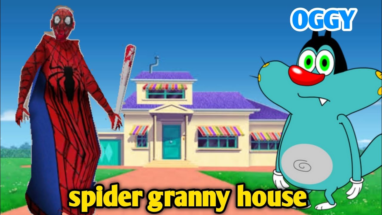 Oggy become Granny | In Spider Granny | With Oggy And Jack | Dr ...