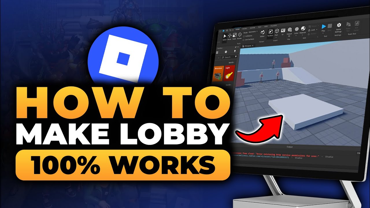 How To Make a Lobby in Roblox Studio (FAST & EASY) | 100% WORKS | Make ...