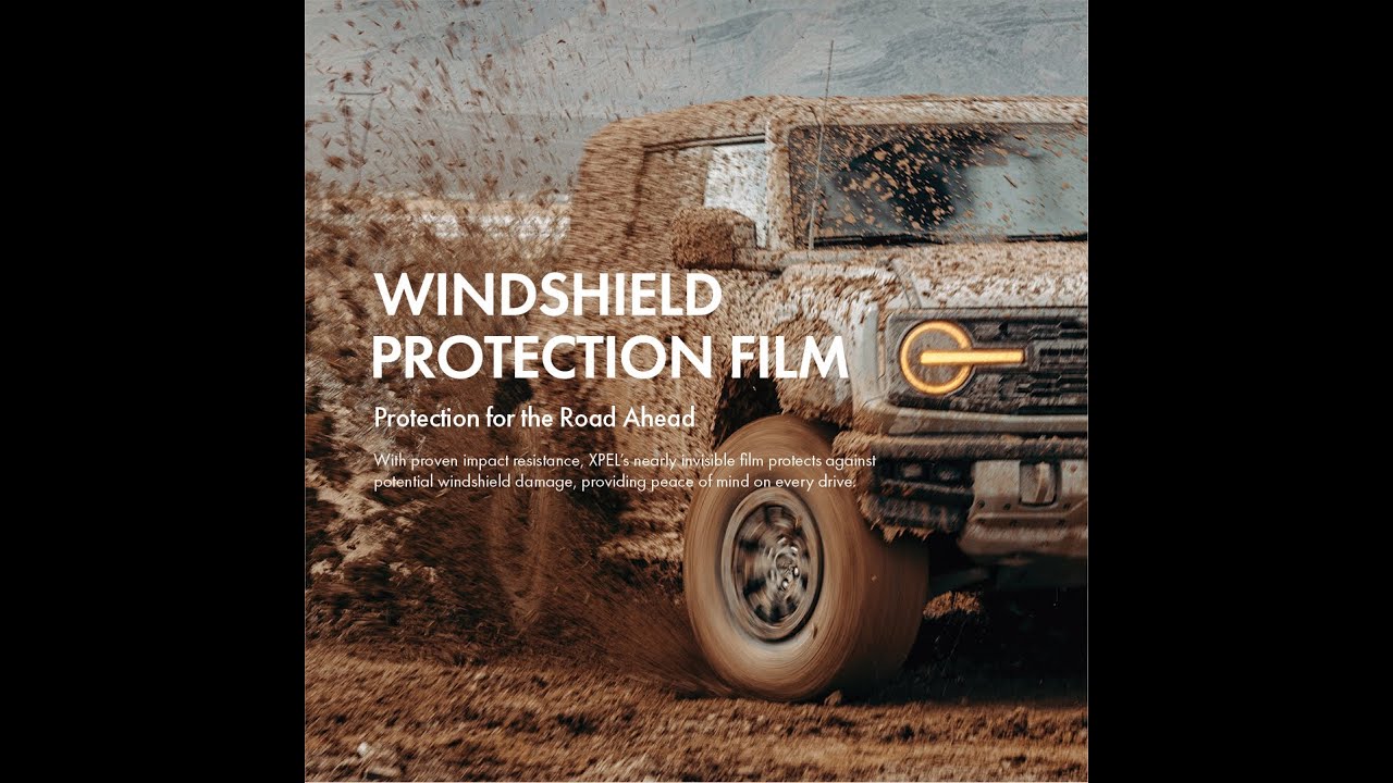 XPEL Windshield Protection Film - YouTube