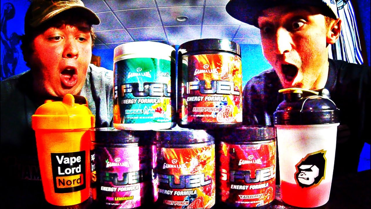 G FUEL TASTE TEST! BEST FLAVORS! - Trying G Fuel For The First Time ...
