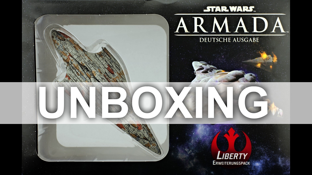 Star Wars Armada: Liberty - Wave 4 - Unboxing - YouTube