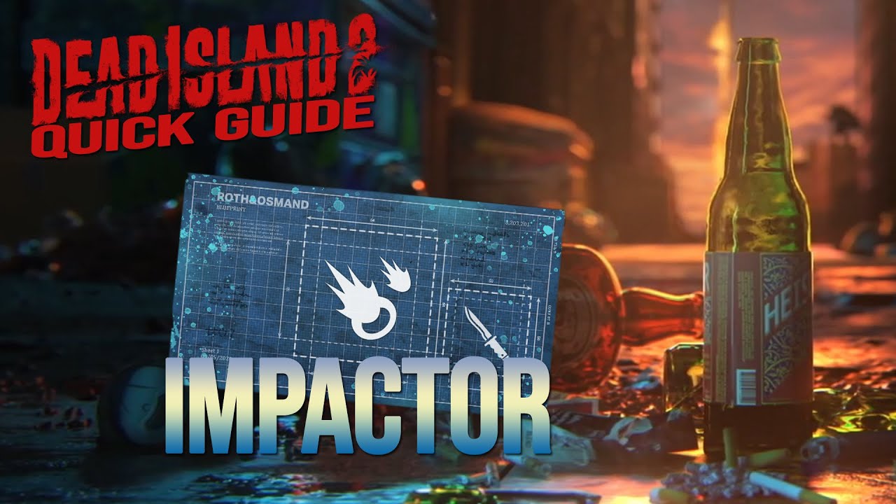 [Quick Guide] Dead Island 2 - RARE Melee Impactor Mod (THE PIER) - YouTube