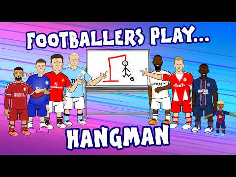 FOOTBALLERS PLAY... HANGMAN😂 Premier League vs Europe!