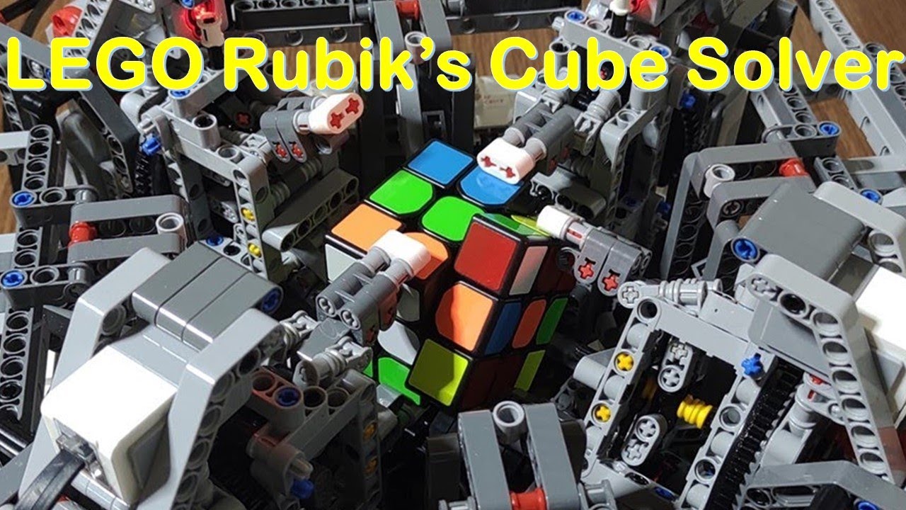 LEGO Rubik's Cube Solver - YouTube