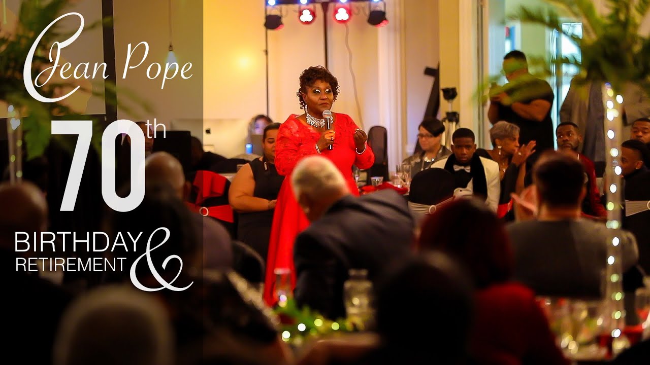 C Jean Pope 70th Birthday & Retirement - YouTube