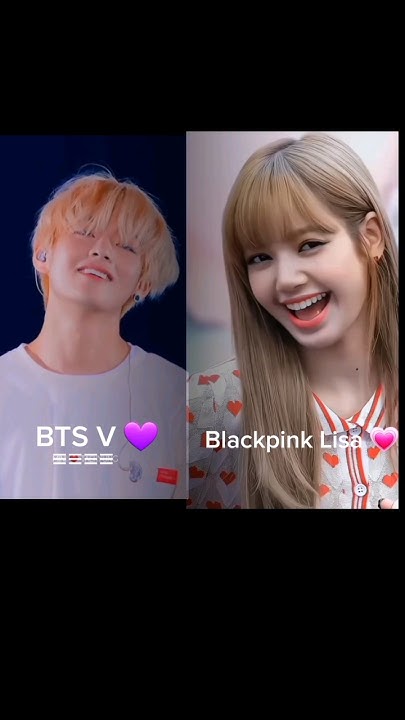 BTS V blackpink Lisa - YouTube