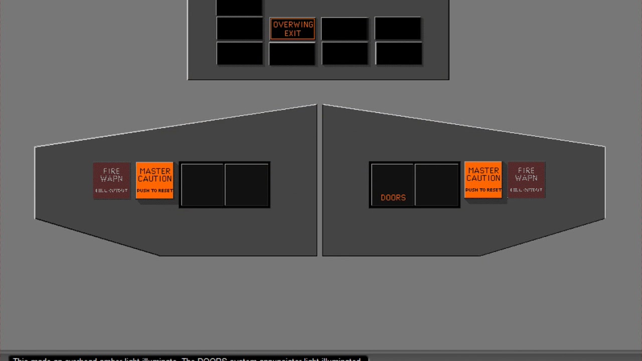 2 Master Caution and System Annunciator Lights - YouTube