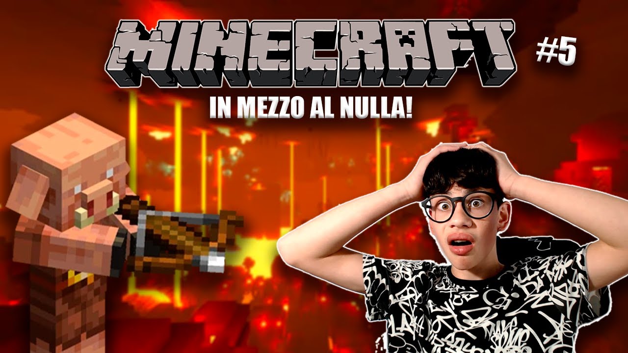 TROVO LA FORTEZZA SU MINECRAFT VILLAGGIO IN MEZZO AL NULLA!! - YouTube