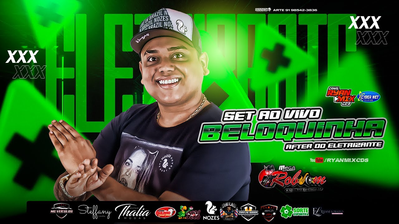 CD AO VIVO DJ JR ELETRIZANTE NO BELOQUINHA AFTER DO ELETRIZANTE 05-11-2022 - YouTube