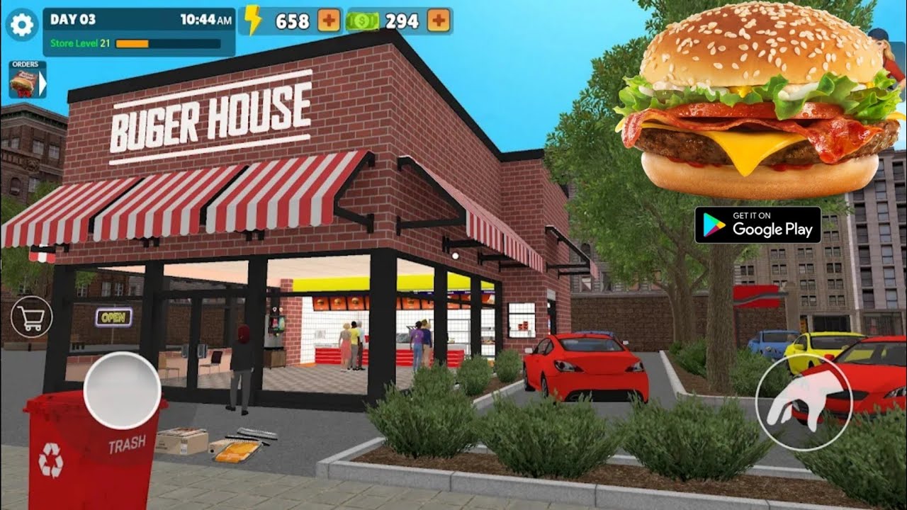 My Burger House Simulator HD Android Gameplay 2025 - YouTube