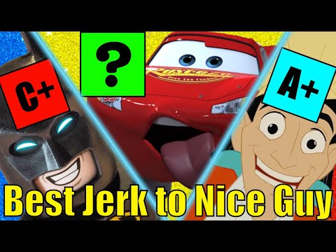 The JERK PROTAGONIST! Who Did it Best? - Cars vs The Emperor's New Groove vs The Lego Batman Movie