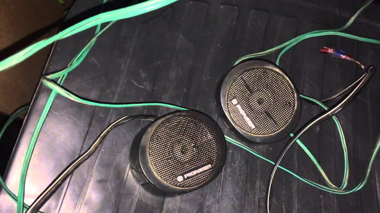 Pioneer ts20& sony 222amp made in japan (9910885656) - YouTube