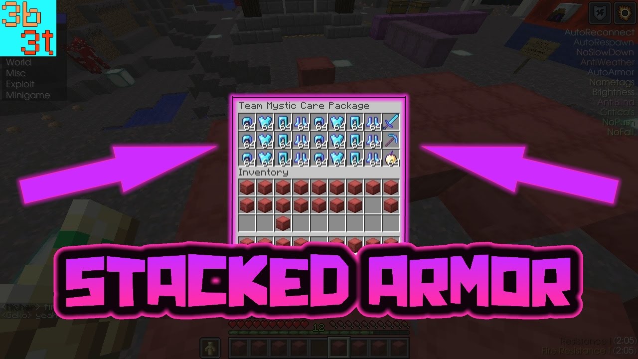 3b3t: Stacked Armor and Macro Dupe (3b3t.pw) - YouTube