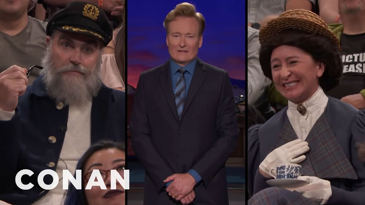 Conan Doesn’t Want Any Characters In The Audience Tonight | CONAN on ...