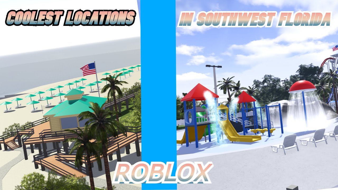 *COOLEST* LOCATIONS in southwest Florida🌴 Roblox - YouTube