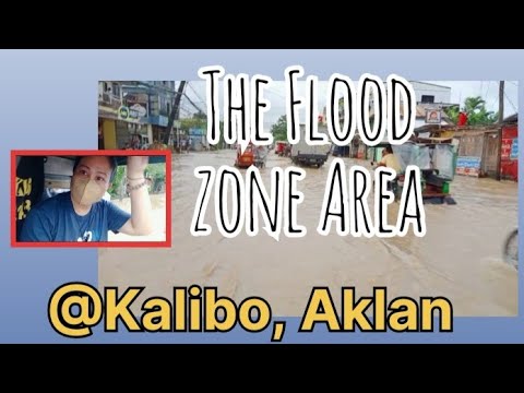 THE FLOOD ZONE AREA IN KALIBO AKLAN "TYPHOON PAENG" #typhoon #flood # ...