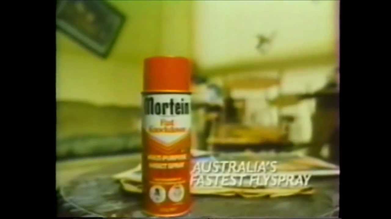 1980's Austrailian Mortein Fly Spay Commercial - YouTube