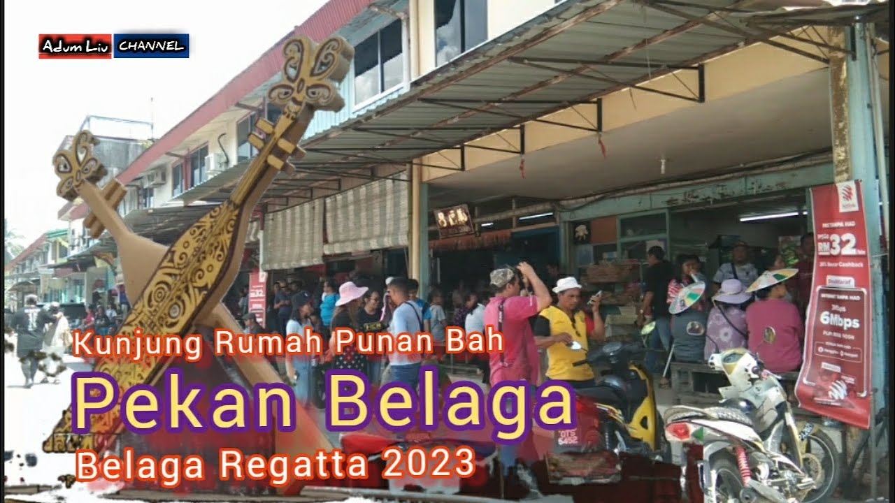 Kunjung Rumah Punan Bah | Belaga Regatta 2023 | Sarawak Nang Best - YouTube