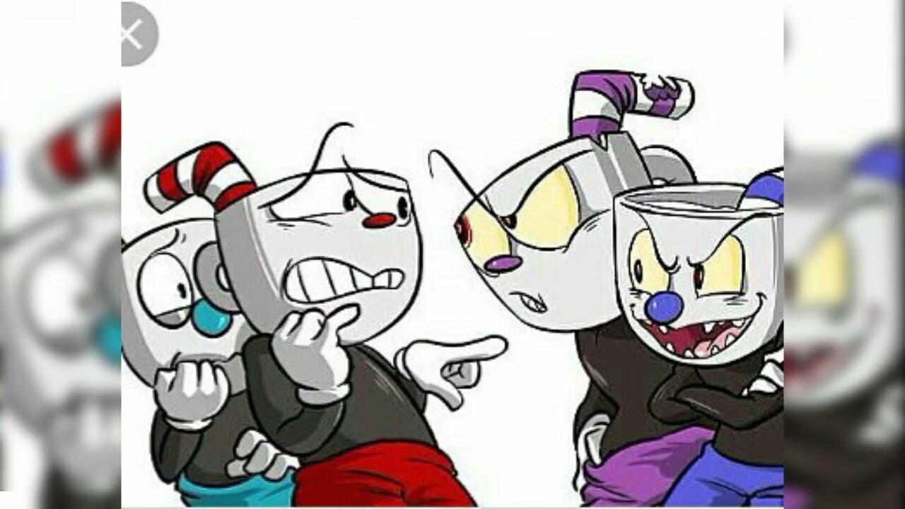 Evil cuphead and evil mugman - YouTube