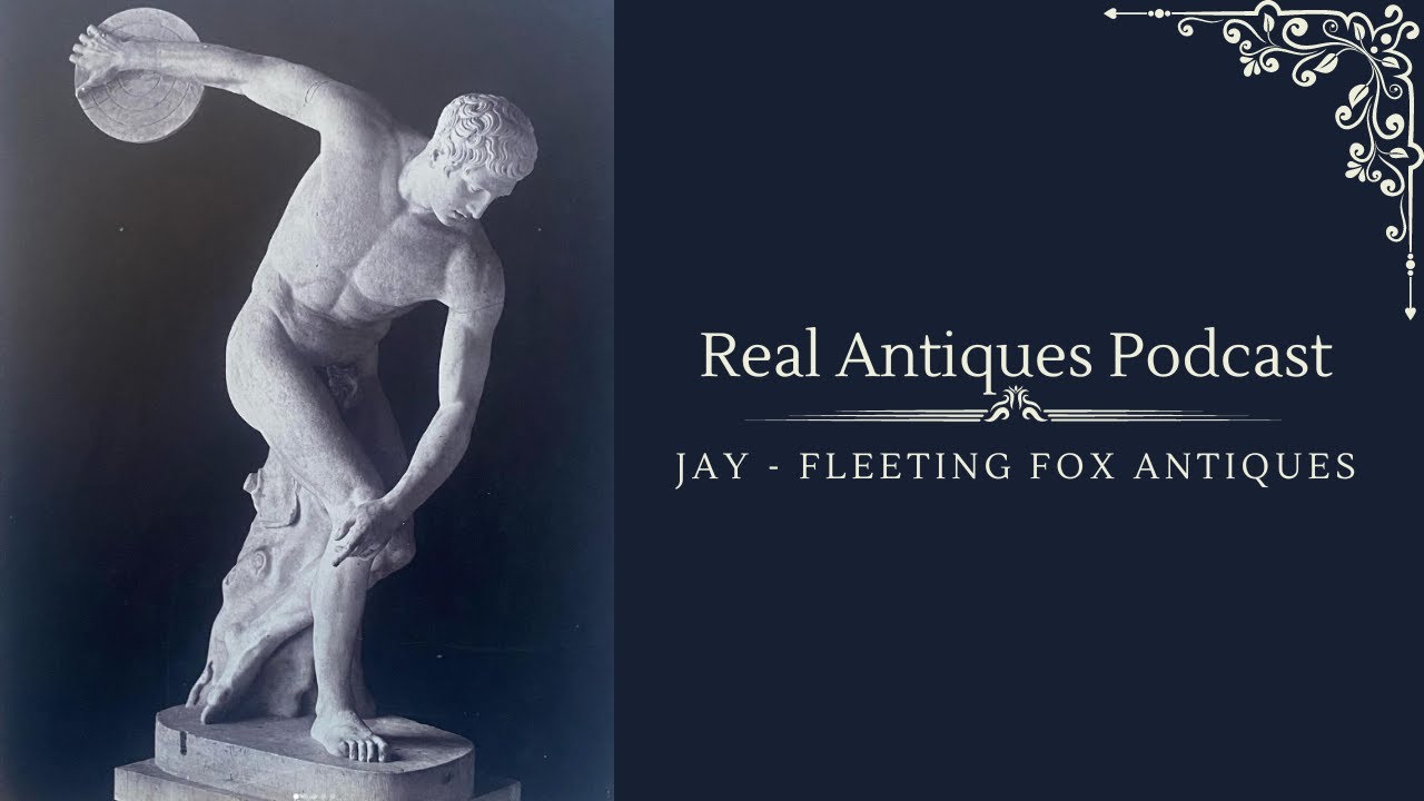 The Real Antiques Podcast: Jamie Ferris - Fleeting Fox Antiques - YouTube