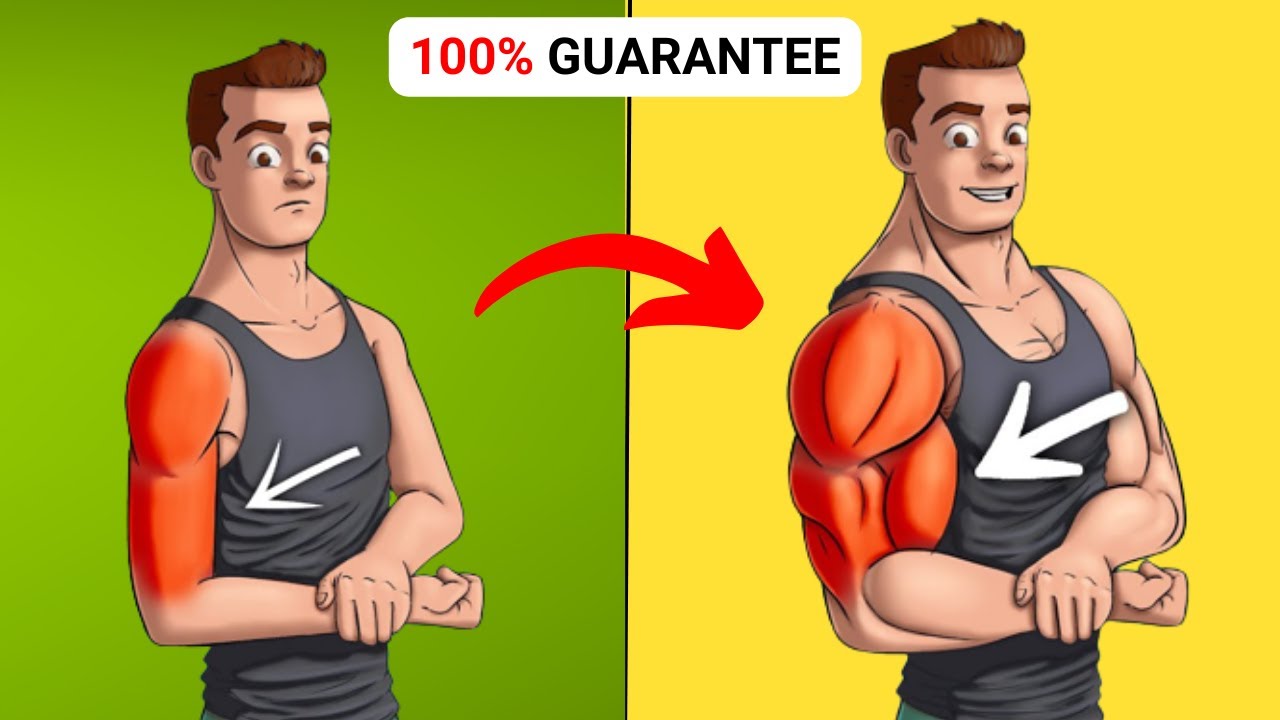 10 Exercises To Get Big Arms In 30 Days - YouTube