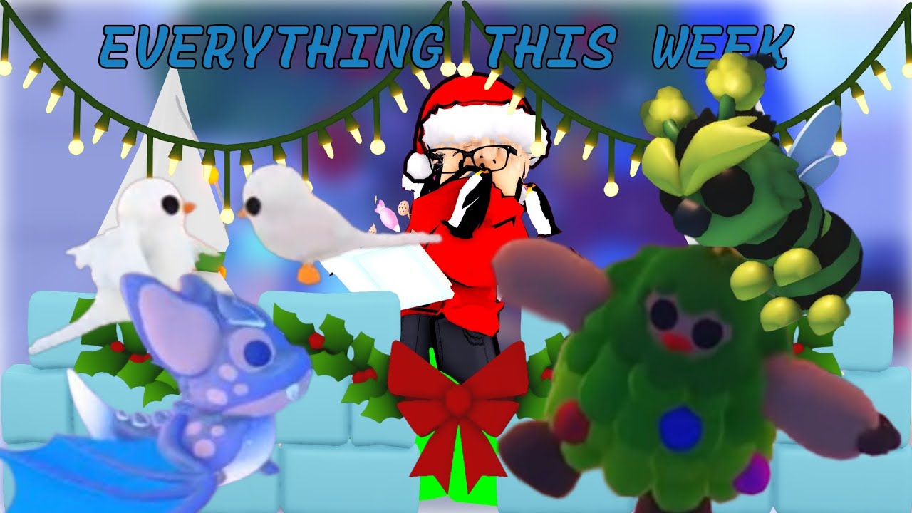 🎄TREE SASQUATCH IS COMING TO THE GAME!🎄||adopt me Christmas update ...