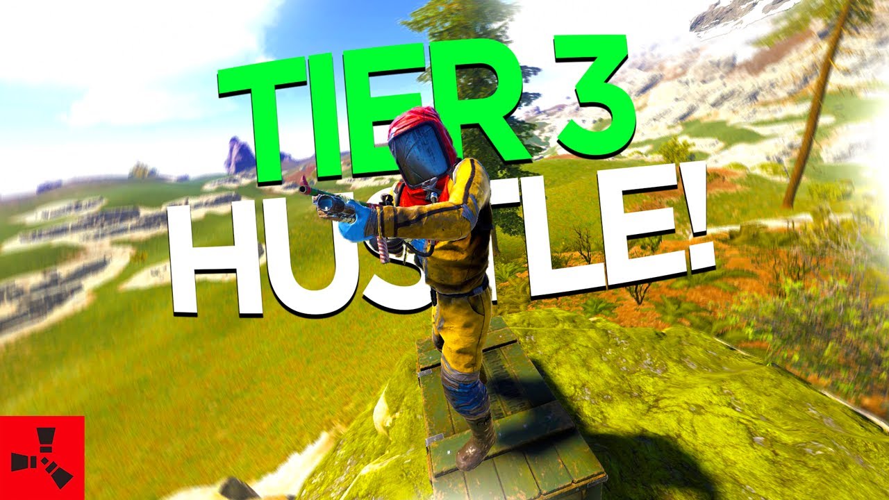 SHOP is SELLING & TIER 3 Bench GRIND! (SOLO VANILLA RUST #12 S70) - YouTube