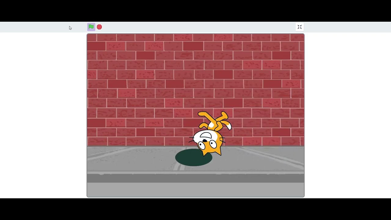 A random and dumb Scratch animation I made. - YouTube