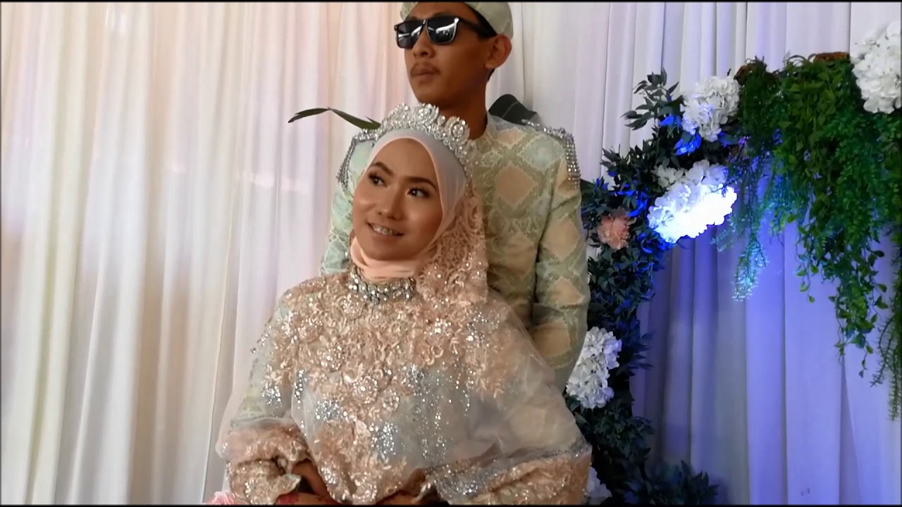 Video pengantin wedding reception pasangan Taib dan Min - YouTube