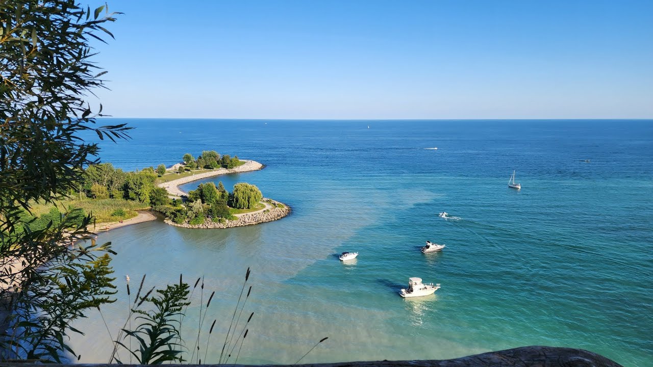 Scarboro Crescent Park near Bluffers Park Walking Tour 2023 - YouTube